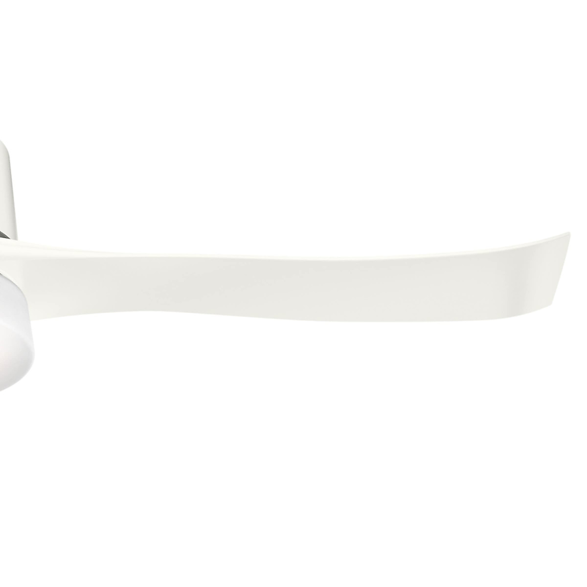 Hunter Fan Company, 59222, 54 inch Wi-Fi Symphony Fresh White Ceiling Fan with LED Light Kit and Handheld Remote, Smart Fan