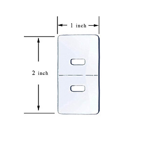 Vertical Blind Repair Tabs Kit,Horizontal Blinds Parts,Vertical Blind Replacement Slats Parts(24-Pack)