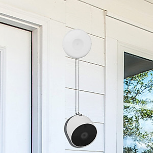 HOLACA Anti-Drop and Anti-Drop Security Chain for Google Nest Cam Battery- Extra Security for Your Google Nest Cam Battery Camera