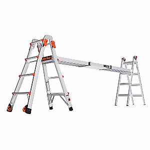 Little Giant Ladder Systems 11069 6-9 ft Telescoping Plank, 6' -9', Gray