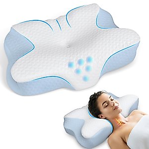 zibroges Upgrade Your Sleep Orthopedic Contoured Pillow – Neck and Headache Relief