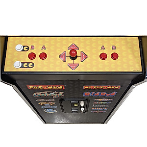 Pac Man Arcade Party 13 Games Full Size Cabinet Home Edition 26" Monitor Ms. Pac Man Galaga