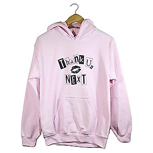 Thank U, Next Graphic Light Pink Hoodie