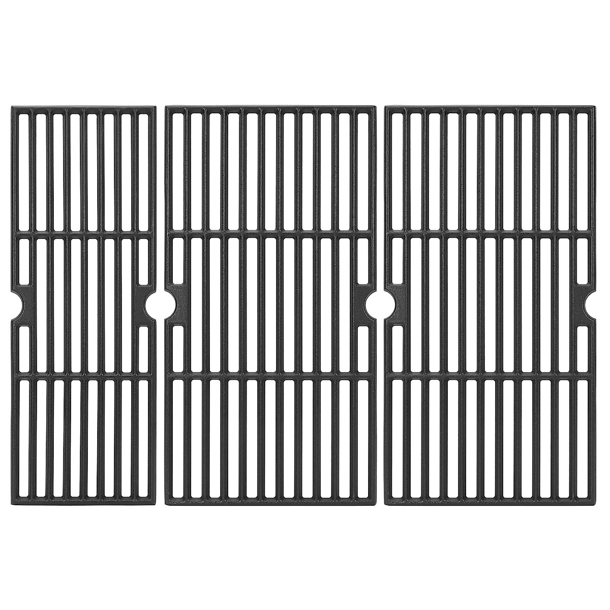 BBQ-PLUS Gril Grates Replacement Parts for Charbroil Performance 4 Burner 463335517 463376017 463347418 463347519 463377319 463342118 463347518 463332718 G470-0003-W1,Cast Iron Cooking Grids,3 Pack