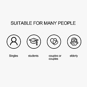 2L Mini Rice Cooker, Multi Functional Portable Small Electric Grain Cooker High Temperature Protection, for Home Dormitory