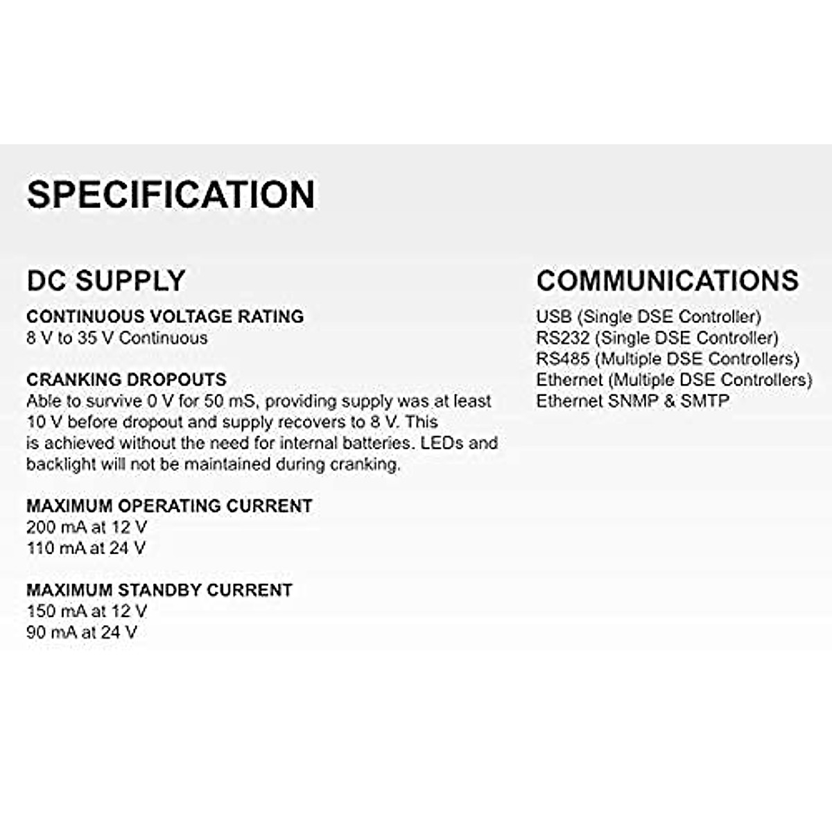 Thunder Parts DSE892 Original - Made in UK | Simple Network Management Protocol (SNMP) Gateway | DSE0892-01