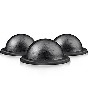 Outdoor Mount Metal Magnetic Mount for Arlo, Ceiling/ Table Mount for Arlo with Base Station-Arlo, Arlo Pro, Arlo Pro 2, Black (3 Pack)