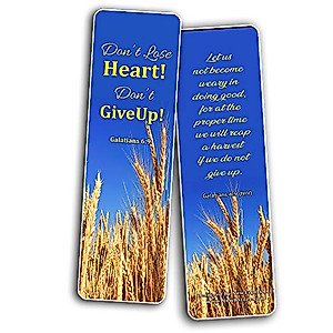 Religious Bookmarks About Waiting on God to Answer Prayer (12 Pack) - Encouraging Bible Verses for Men Women Church Supplies Cell Group Hospital Ministry Stocking Stuffers