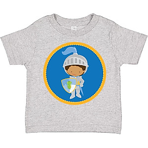 inktastic Knight Fairytale Kids Toddler T-Shirt 4T 0060 Heather Grey 10840