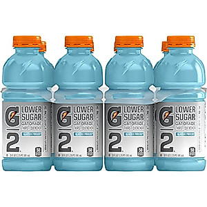 Gatorade G2 Thirst Quencher, Glacier Freeze, 20 fl oz Bottles (8 Count)