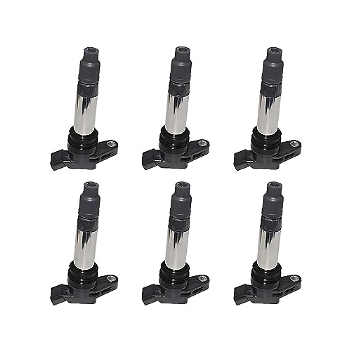 6PCS Ignition Coil 30684245 Compatible With VOLVO S60 II 134 T6 AWD 2010-2015 Compatible With VOLVO V70 III 135 3.2 AWD 2007-2010