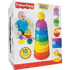 Fisher Price K7166 Stack & Roll Cups Toy
