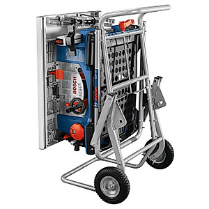 BOSCH 10 In. Worksite Table Saw with Gravity-Rise Wheeled Stand 4100XC-10