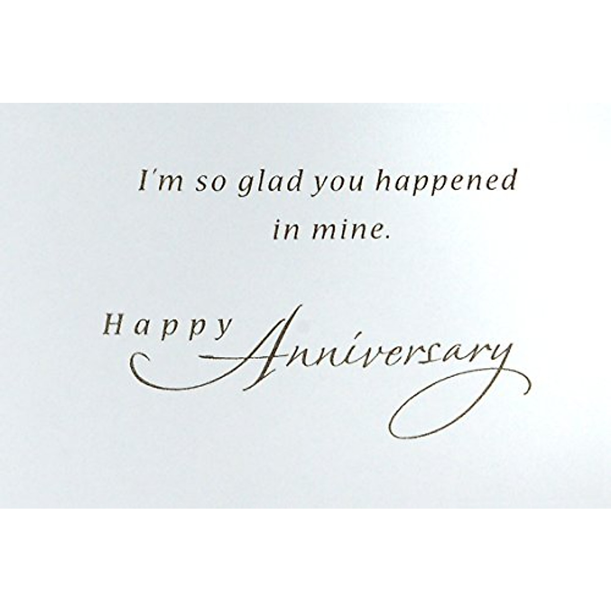 Hallmark Anniversary Card for Wife or Girlfriend (Flower Outlines)