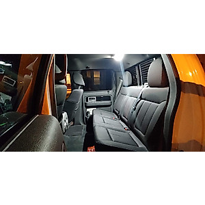 Fyre Flys White LED Interior Lights for 2009-2014 Ford F150 F-150 9 Piece 6000K Super Bright 3014 Series SMD Package Kit and Install Tool