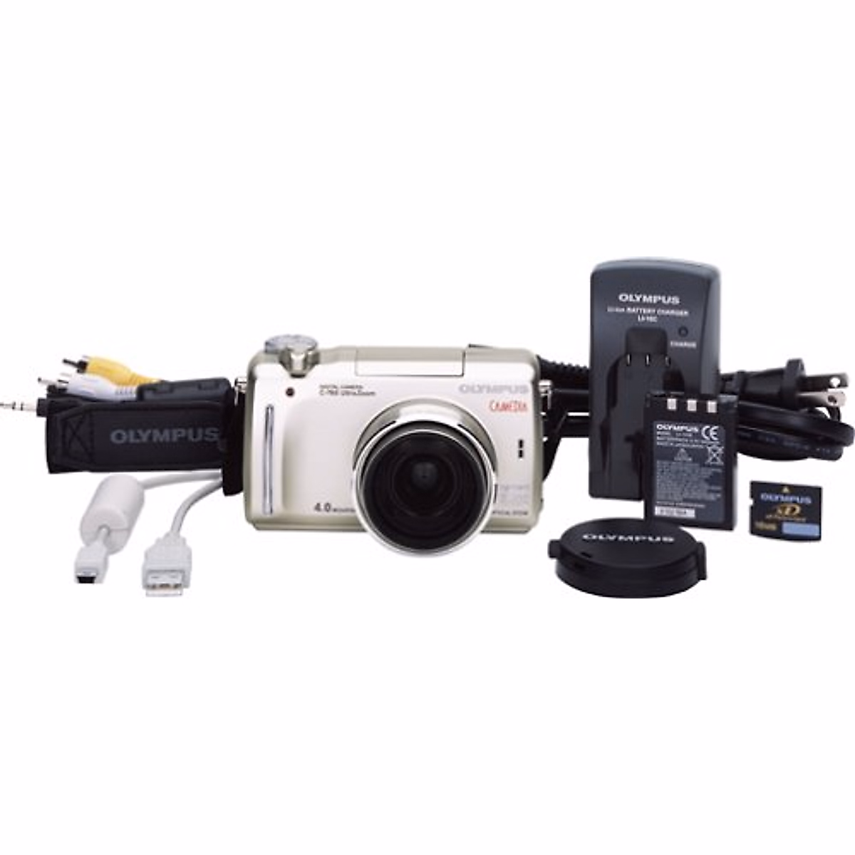 Olympus C765 4MP Digital Camera with 10x Optical Zoom