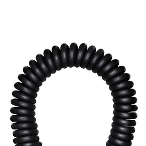 PNGKNYOCN Right Angle HDMI Coiled Cable,270 Degree Upward Angle HDMI Male to HDMI Male Spring Spiral Cable Support 3D 1080P YOUCHENG for Camera, Monitor