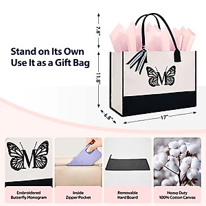 21st/25th/30th/30S/40th Year Old Bday Birthday Gifts for Women Her Best Friend Friendship Female Daughter Woman Sister Mom Mother Wife Niece Aunt Boss Coworker Unique Gift Ideas Tote Bag Letter K