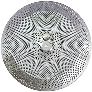 Low Volume China Cymbal, 18 inches Practice China Cymbal, Quiet China Cymbal (18'', Matte Silver)
