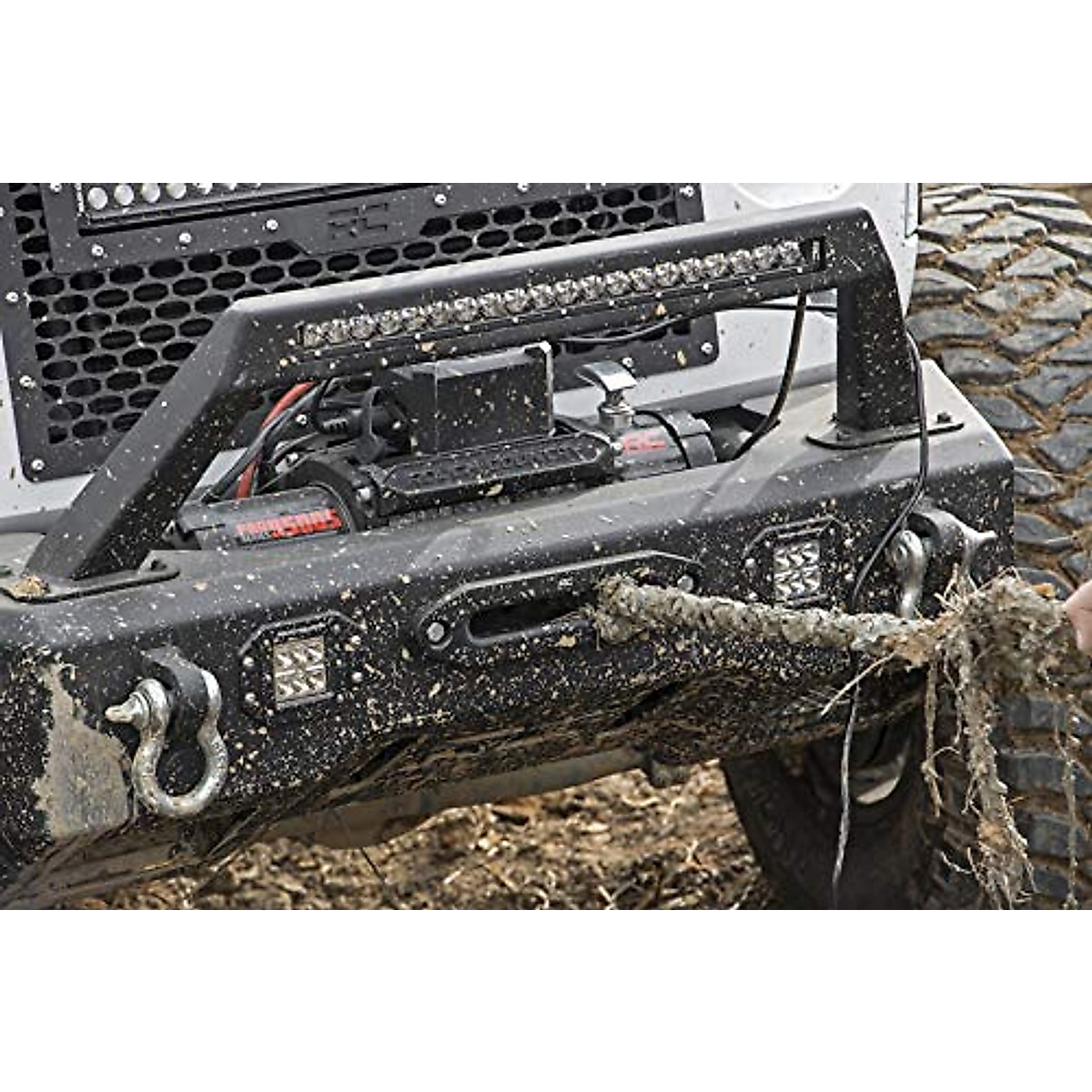 Rough Country 9,500LB PRO Series Electric Winch | Synthetic Rope - PRO9500S
