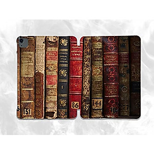 Cute Library Books Pattern case Compatible with iPad Mini Air Pro 7.9 8.3 9.7 10.2 10.9 11 12.9 inch Pattern Cover New 2022 2021 Trifold Stand 3 4 5 6 7 8 9 Generation 259 (10.2" iPad 7/8/9 gen)
