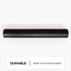 Peloton Reversible Workout Mat | 71” x 26” with 5 mm Thickness, Premium Heavy-Duty Floor & Yoga Mat, Tear & Scratch Resistant,Black, Red