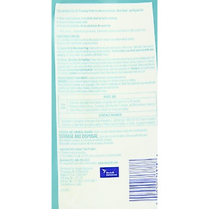 Lysol Toilet Bowl Cleaner Gel, For Cleaning and Disinfecting, Stain Removal, Forest Rain Scent, 24oz (Pack of 2)