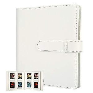256 Pockets Photo Album for Fujifilm Instax Mini 11 12 9 7+ 40 Evo Liplay 90 8 Instant Camera/Mini Link SP-1 Printer, Photo Album for Polaroid Zink 2x3" Photo/Mint Zip Instant Camera Printer, White