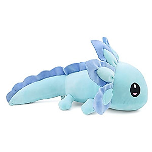 Axolotl Plush Toy,Soft Cute Axolotl Stuffed Animal Salamander Axolotl Plush Doll Gifts for Boys Girls (Blue)