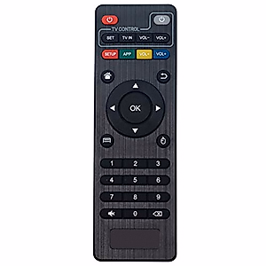 IR Replacement Remote Control Fit for OTT Android TV Box Set-Top Box IPTV Media Player MXQ PRO 4K, MXQ PRO, T95 Super，Q+, T95 S1, T95 S2, T95 Max,R69