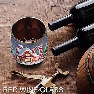 OPTKSNCU 304 Stainless Steel Insulated Cup with Lid, Candy House Print Durable, And Easy to Clean – Ideal for Home, Office, And Gift Giving