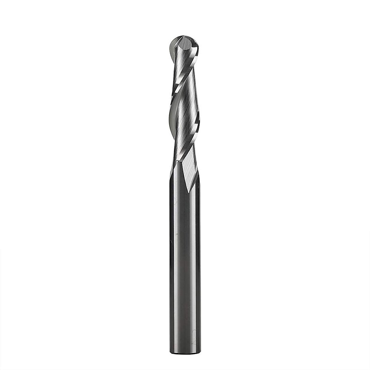 Weeker SQ2132 1/4" Shank Ball Nose Spiral CNC Router Bits 2 Flute 1/4" X 1" X 1/4" X 2-1/2"