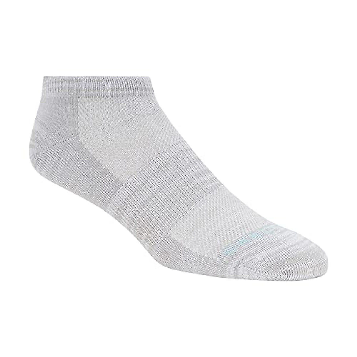 Skechers womens 5 Pack Low Cut Socks, Steel Grey/Cool Grey, 9 11 US