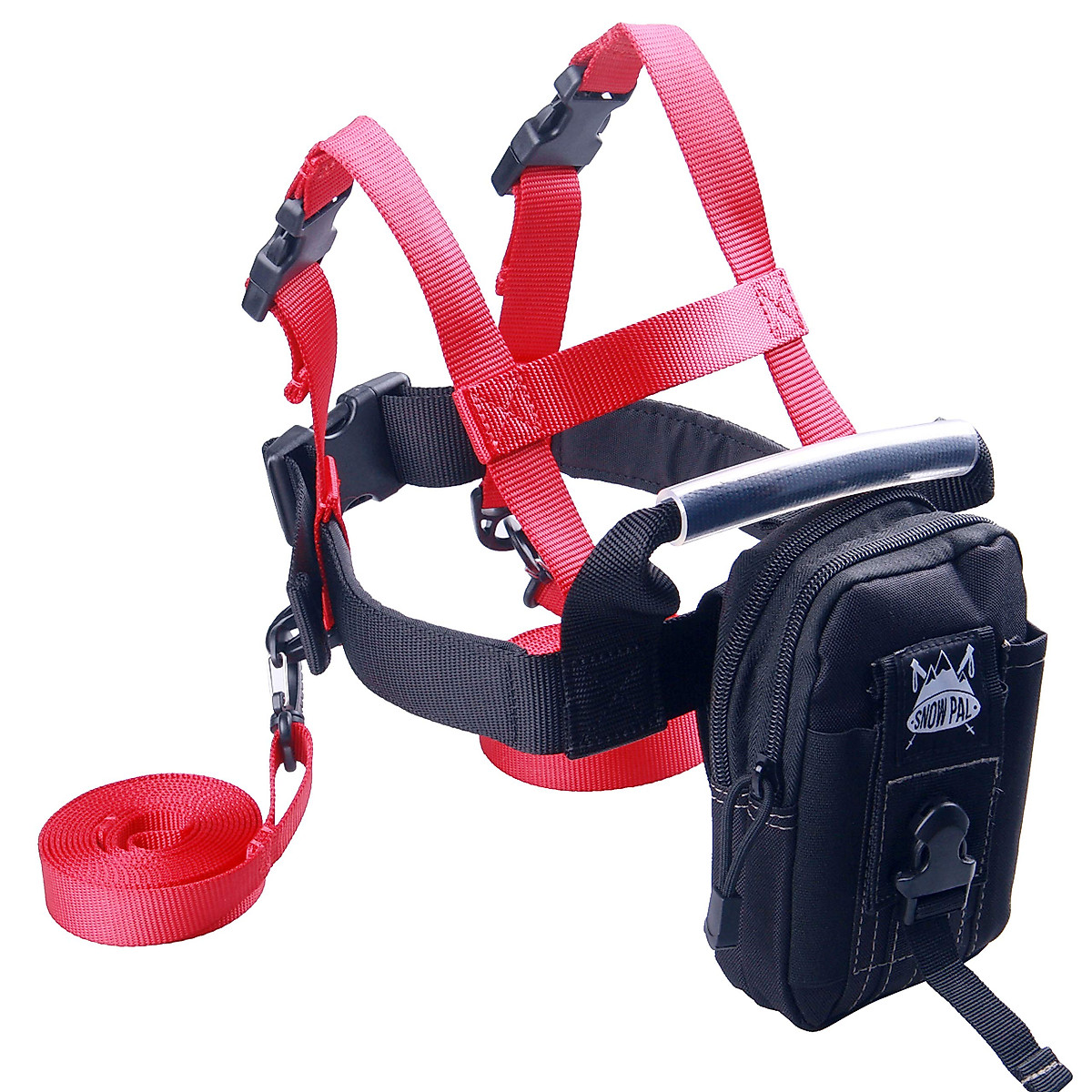 GSM Brands Ski Trainer Harness with Leash for Teaching Kids Skiing Safely