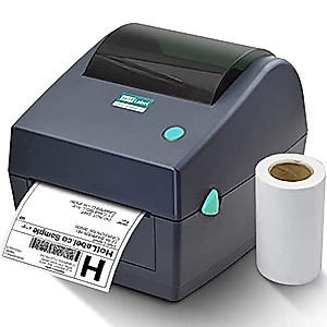 HotLabel Shipping Label Printer - Direct Thermal Label Printer 4x6 for Logistics Packaging Postage Home Small Business Sticker Printer Machine Compatible with UPS USPS Amazon FedEx - Windows Mac