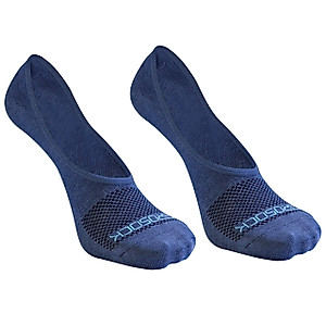 ZeroSock Bamboo Viscose Super Low Invisible Socks With Mesh Ventilation with Anti-Slip Gel Heel Grip (4 Pairs Per Box)
