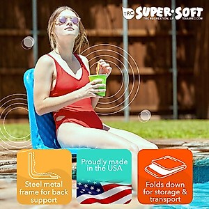 TRC Recreation Poolside Chair, Medium, Blue