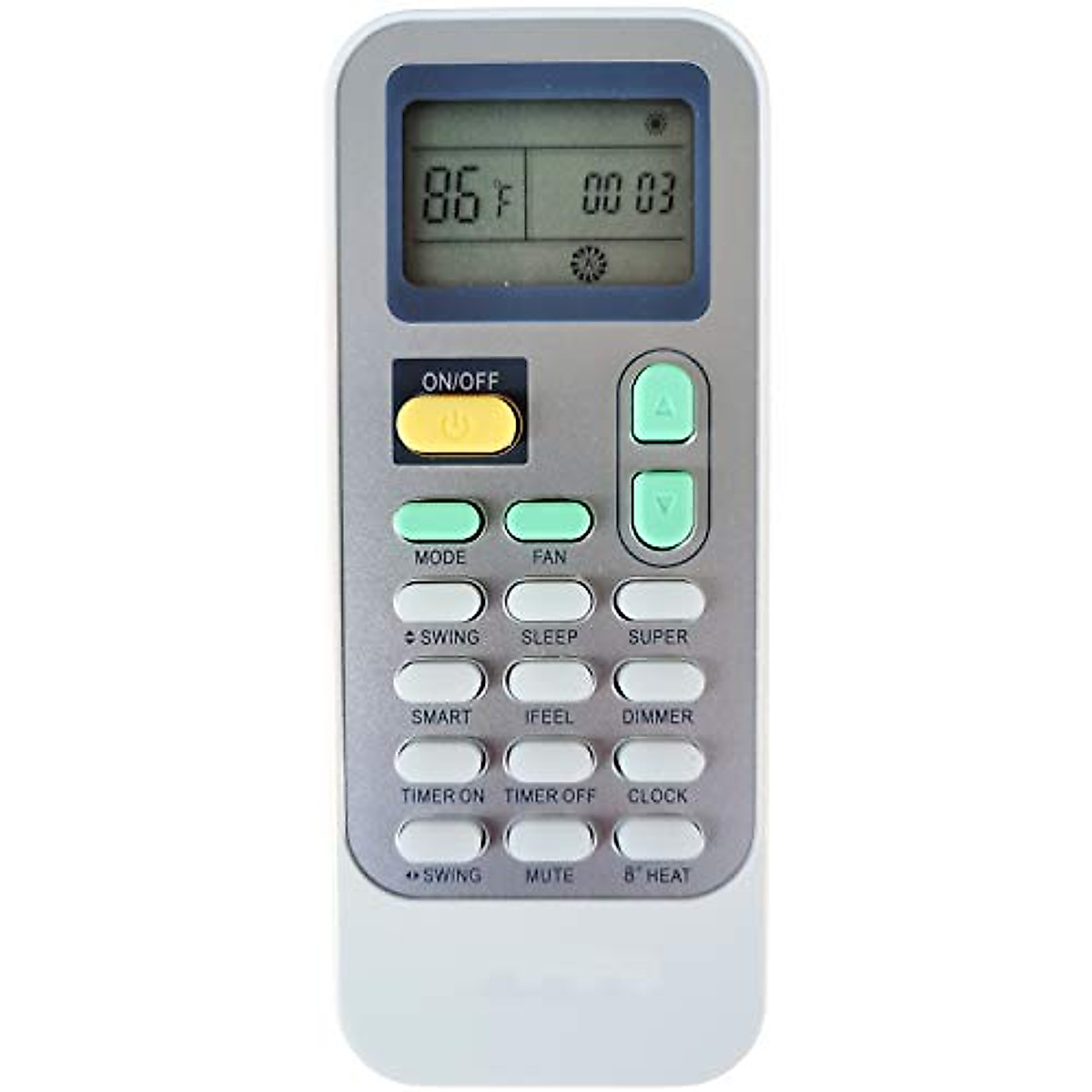 CHOUBENBEN Replacement for Air Con Air-Con Hisense Air Conditioner Remote Control DG11J1-72