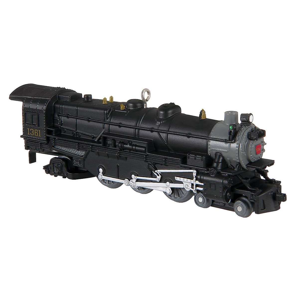 Hallmark Keepsake Christmas Ornament 2023, Lionel Trains Black 1361 Pennsylvania K4 Steam Locomotive Metal, Train Gifts