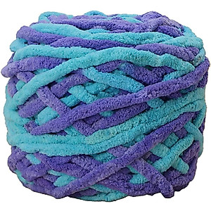 Purple Yellow Blue Mixed Color 100g/1ball Yarn Soft Cotton Hand Knitted Yarn coarse Woven coarse Crochet