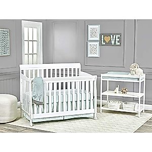 Suite Bebe Riley 4-in-1 Convertible Crib, White