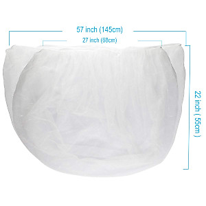 Mosquito Net for Baby Stroller | Bug Net for Infant Carriers Car Seats Cradles, Crib, Pack and Play, Bassinet, Playpen | Premium Infant Protection net for Summer Infant, Graco, Baby Jogger, Chicco