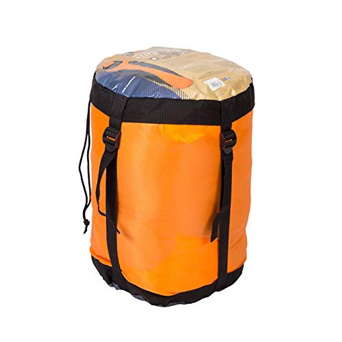 Stansport Glacier Mummy Sleeping Bag 3.1 LB, orange, 86" l x 34" w