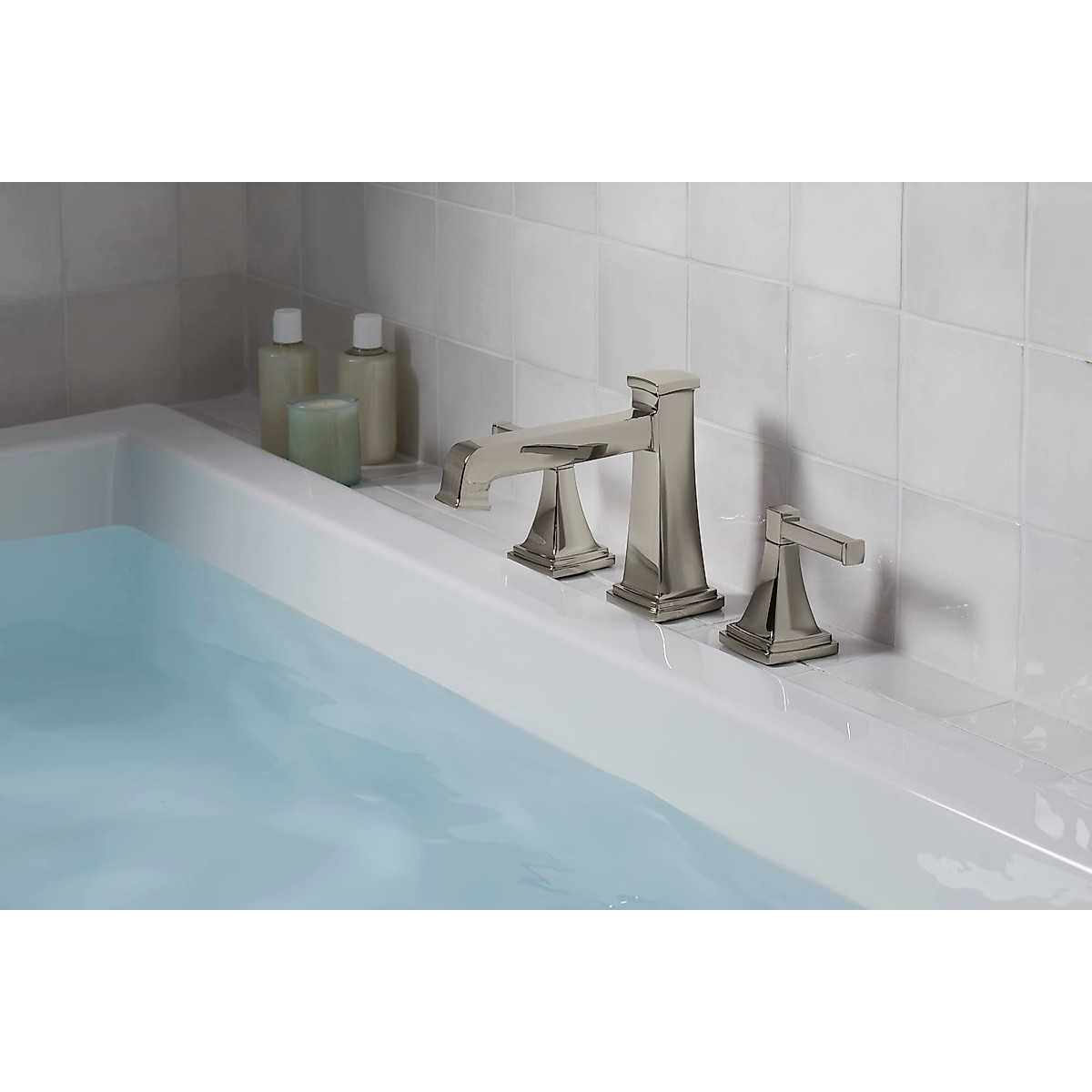 Riff Deck Mounted Roman Tub Filler