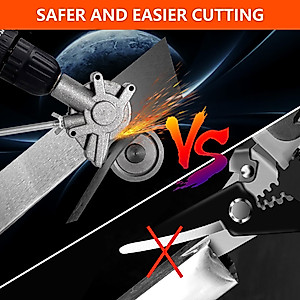 Tyimble 2024 Electric Drill Plate Cutter - Efficient Metal Shears Attachment for Effortless Cutting of Iron, Steel, Copper, Aluminum - Superior Precision and Efficiency, a Must-Have for DIY.