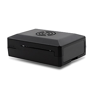 LoveRPi Active Cooling Media Center PC Case with Fan for Raspberry Pi 3 Model B+, Libre Computer Board, ASUS Tinker Board (Black)