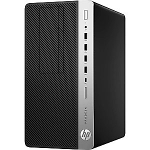 HP Business Desktop ProDesk 600 G3 Desktop Computer - Intel Core i5 (7th Gen) i5-7500 3.40 GHz - 8 GB DDR4 SDRAM - 1 TB HDD - Windows 10 Pro 64-bit - Micro Tower - Jet Black - DVD-Writer DVD177;