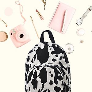 NGIL Mini Canvas Backpack Purse for Women Casual Lightweight Small Daypack for Girls (Sunflower Pig- Black)