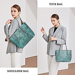 Women Handbags Set Tote Bag for Women Large and Medium Shoulder Bag Satchel Hobo 2pcs Purse Set MWC2-G052TQ