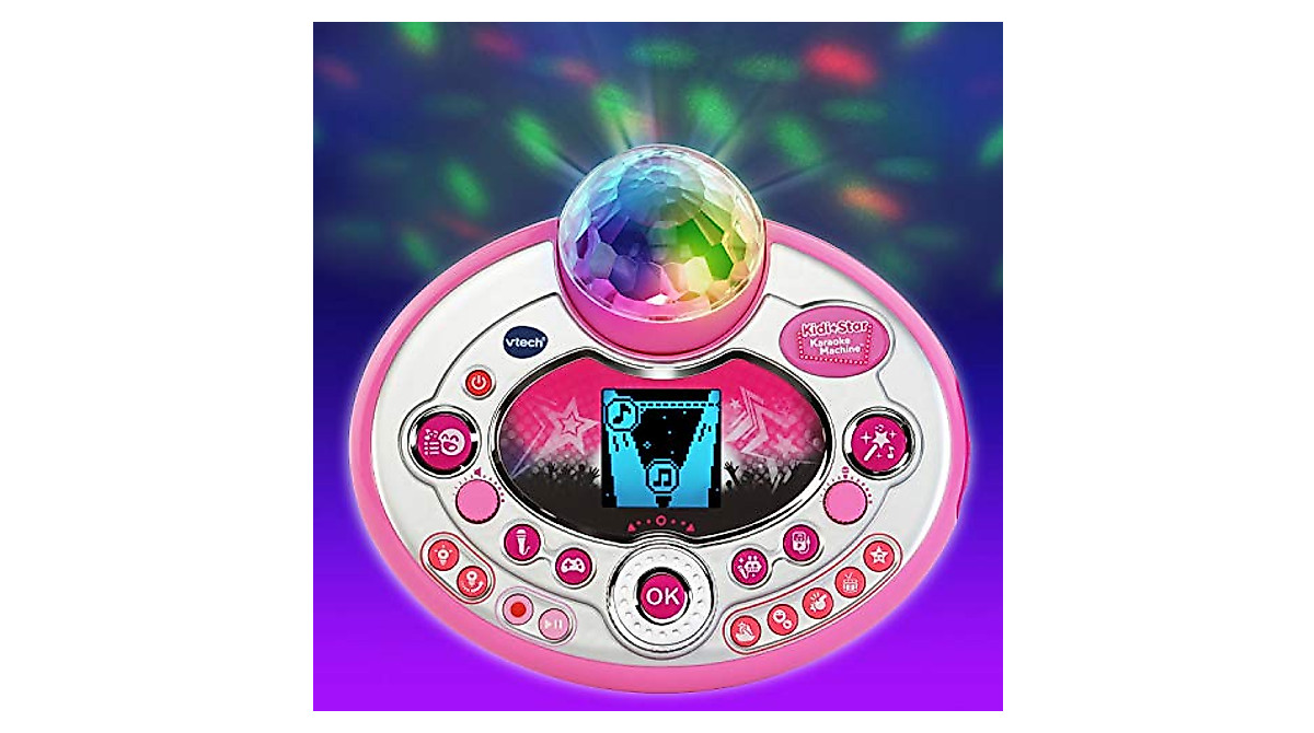 VTech Kidi Star Karaoke Machine Deluxe - 2 Mics, Pink